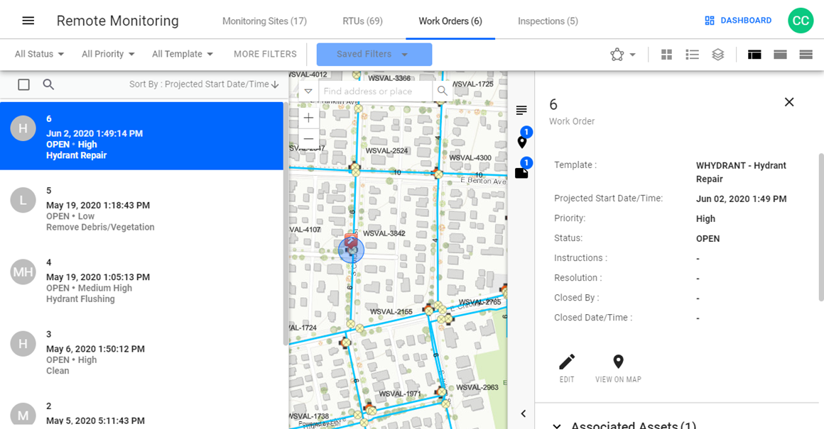 Create Cityworks Work Orders or Inspections