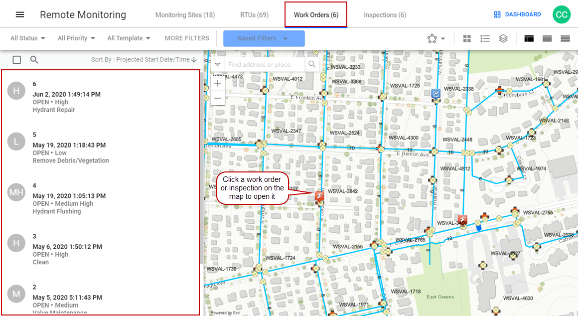 View and Update Cityworks Work Orders and Inspections
