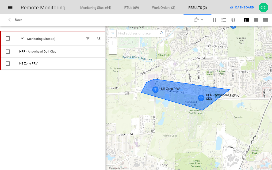 Navigate the Unity RM User Interface
