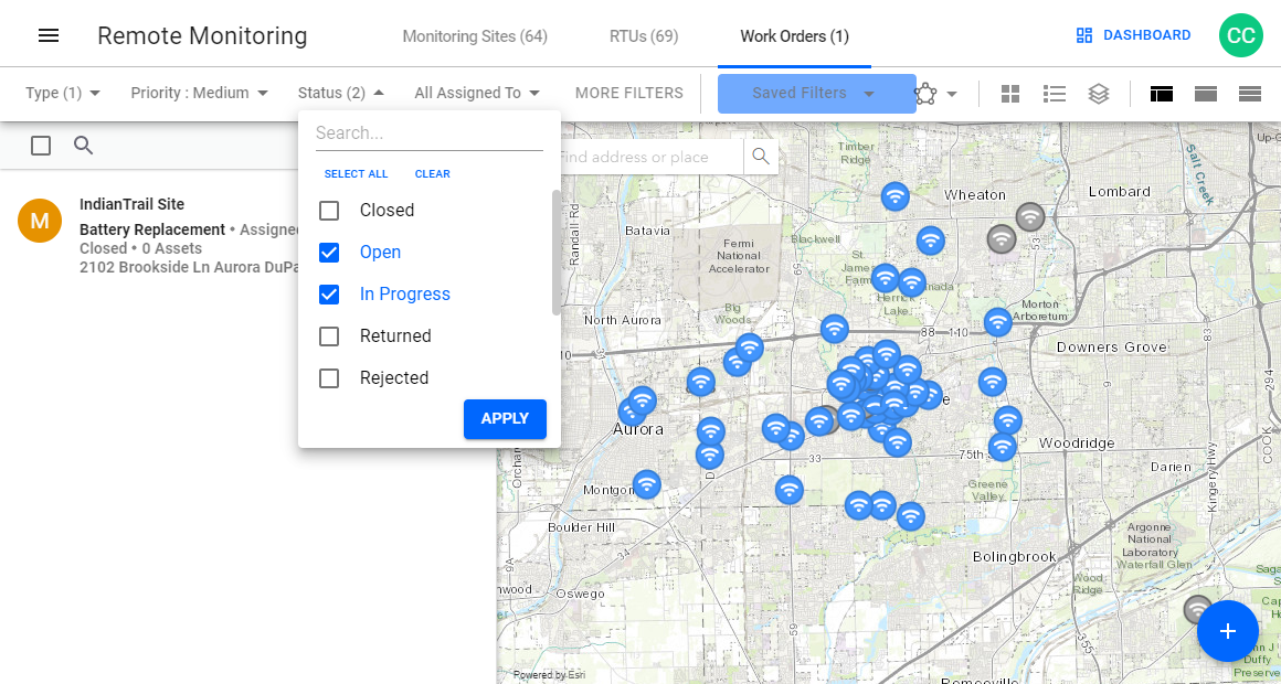 Identify and Find Work Orders