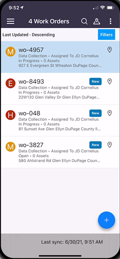 Collect Data using the Trimble Unity Mobile App